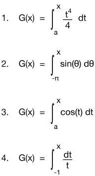 Fundamental theorem of calculus