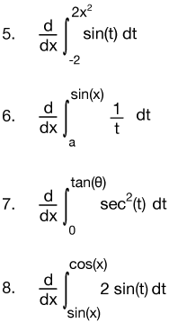 Fundamental theorem of calculus