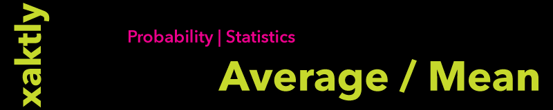 Averages