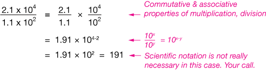Scientific notation